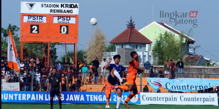 4 Gol tanpa Balas, PSIR Rembang Tumbangkan PSD Demak di Laga Kandang